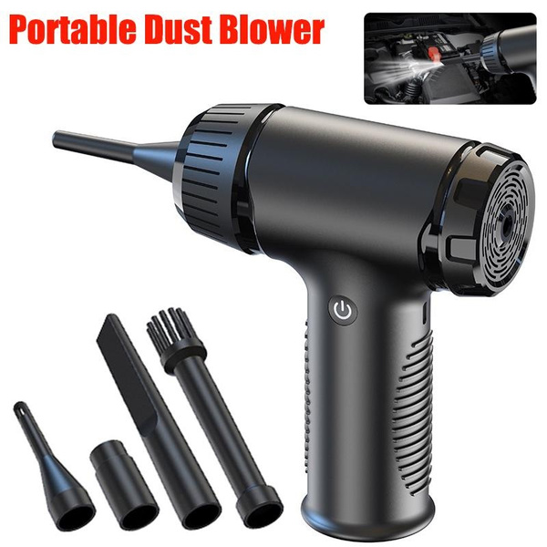 Portable Handheld Air Duster Cordless Dust Blower Rechargeable Dust ...