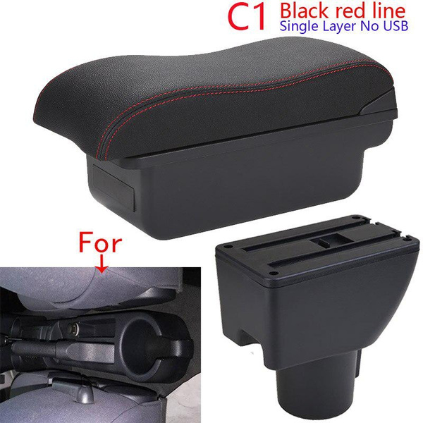 For Hyundai Getz Armrest Box GETZ Car Curved Surface Leather Simple ...