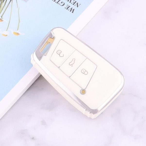 Car Key Case For Volkswagen VW Magotan Passat B8 Golf For Skoda Superb ...