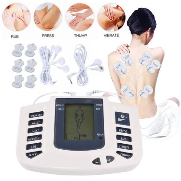 EMS Tens Digital Electronic Body Slimming Pulse Massage Muscle Relax Stimulator Acupuncture ...