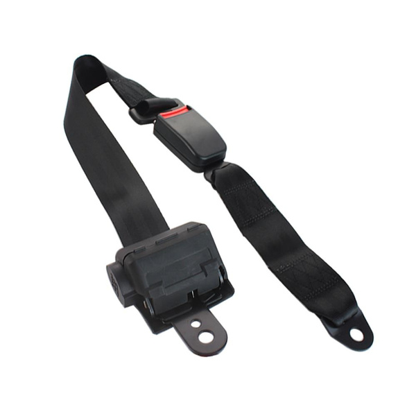 Universal Retractable Car Seat Belts Two-point Belt Buckle Seatbelt ...