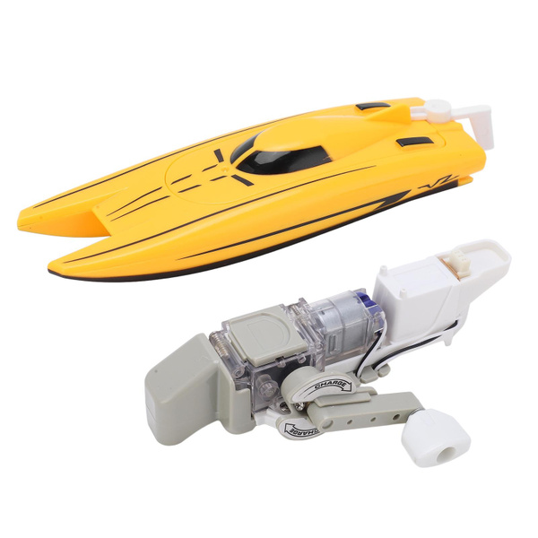 Remote Control Boat Kit, Early Education Toy, Hand Crank Generator, RC ...