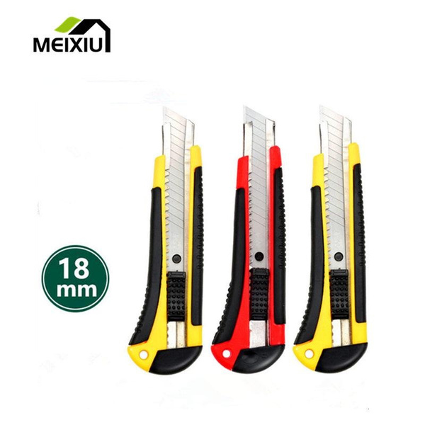18mm large utility knife stainless steel wallpaper knife paper cutter ...