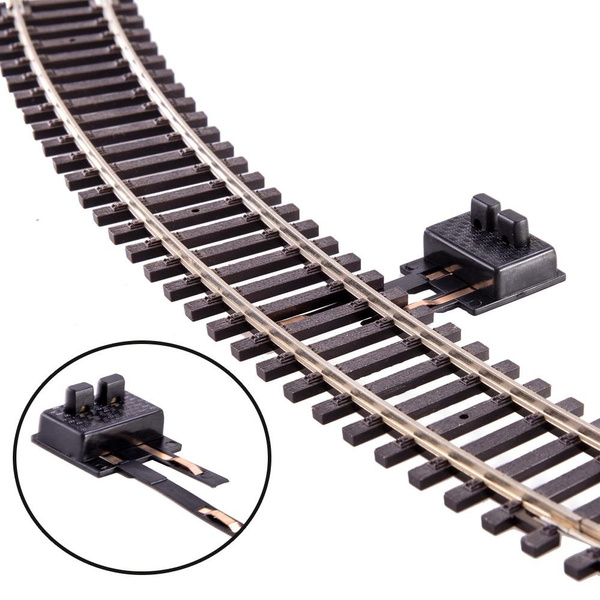 1:87 HO Scale Train Railway Model Materials Simulation Rails Junction ...