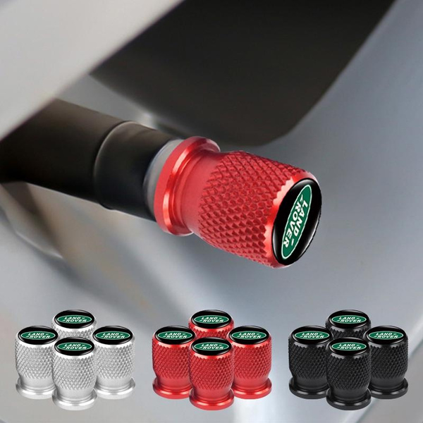 4PCS/Set 3D Car Logo Tire Caps Wheel Valve Cap Dustproof Threaded Tire ...