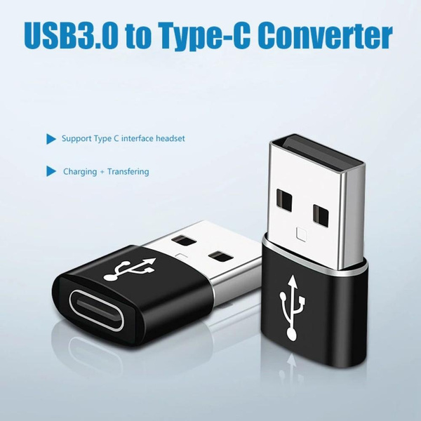 USB 3.0 to Type C Port Converter Adapter Headphone Headset Transfering ...