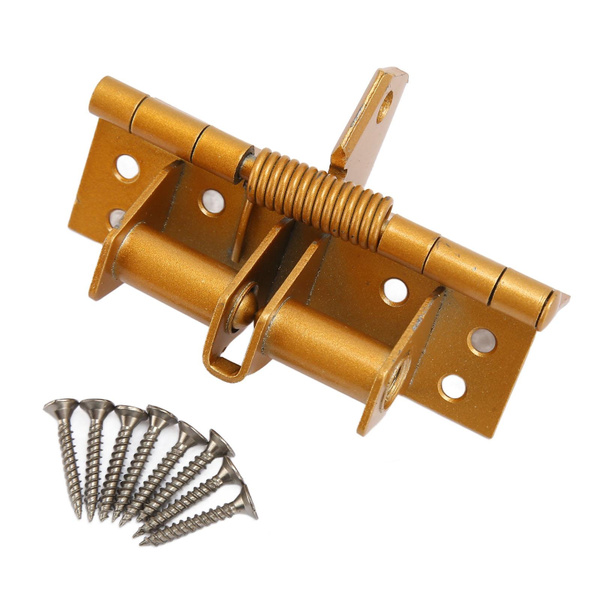 Self Closing Spring Hinge, Automatic Quick Installation Easy To Use Spring Loaded Hinge for ...