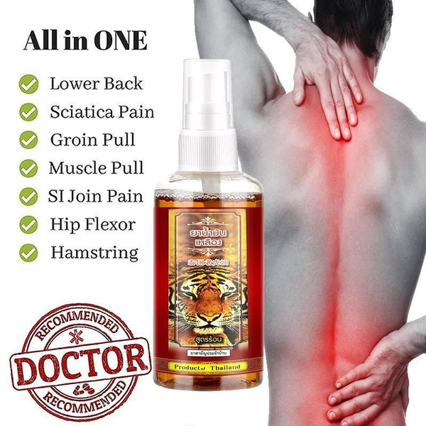 tiger oil spray effective unraveling rheumatic joint muscle marrow ...