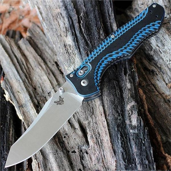 2023 Benchmade 810 Osborne Contego G10 Handle CPM - M4 Steel Axis Lock ...