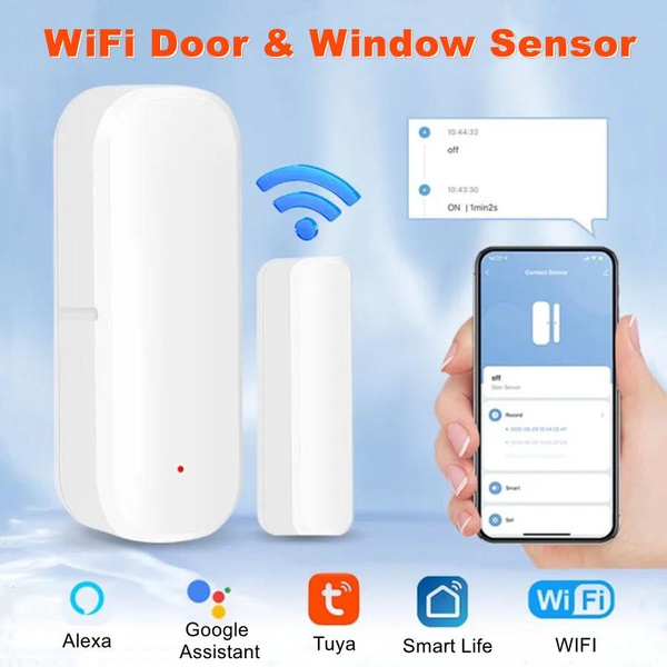 Tuya Wi-Fi Door Sensor Smart Window Sensors Instant Alerts Real Time ...
