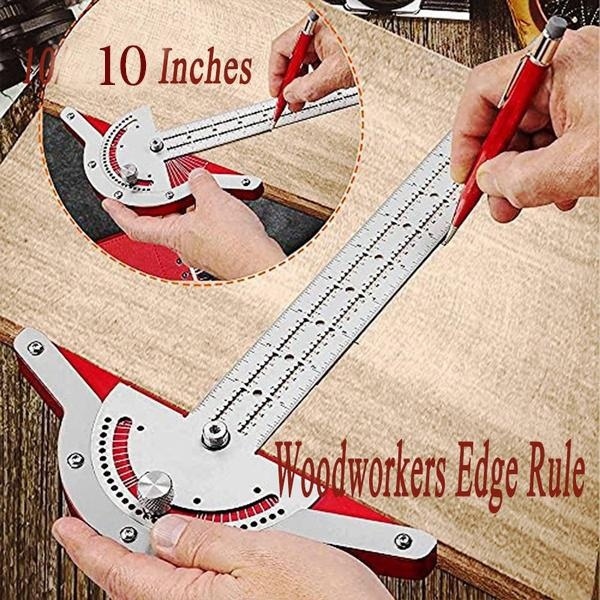 10 Inch Round Head Woodworkers Edge Rule Changeable Angle Protractor ... 10 Inch Round Head Woodworkers Edge Rule Changeable Angle Protractor ...