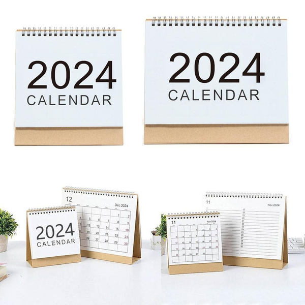 2024 Mini Monthly Desktop Calendar Daily Schedule Planner Home Office ...