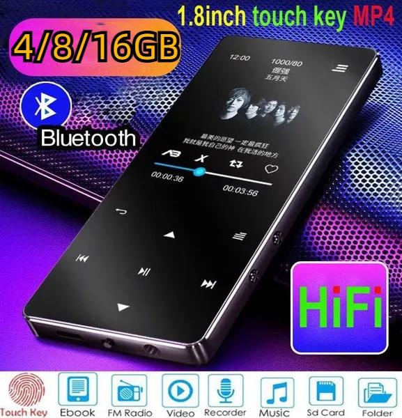 Bluetooth Touch Key MP3 MP4 Music Player 4GB-16GB Video Sport MP4 Flash ...