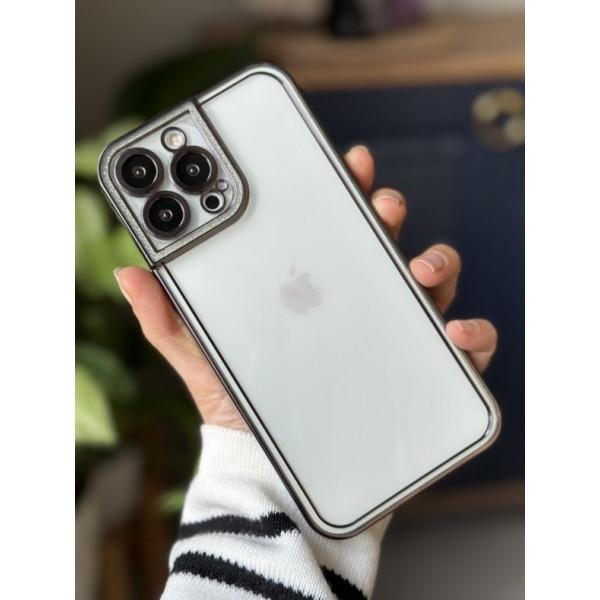 Iphone 12 Pro Compatible Lux Transparent Soft Silicone Camera Protected ...