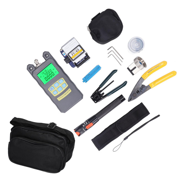 Optical Fiber Tool Kit, Automatic Knife Return 15 Pcs Set 7 Wavelengths ...