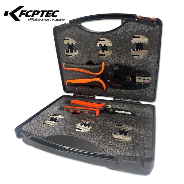 Crimping Tools Pliers Set Easy To Replace Electric Tool Box MC-4 Solar ...