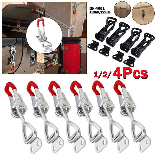 1/2/4Pcs Pull Latch Clamp Latch 360Lbs Capacity Adjustable Quick ...