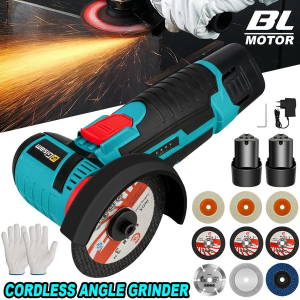 Portable Electric Cordless Angle Grinder Mini Grinder for Polishing ...