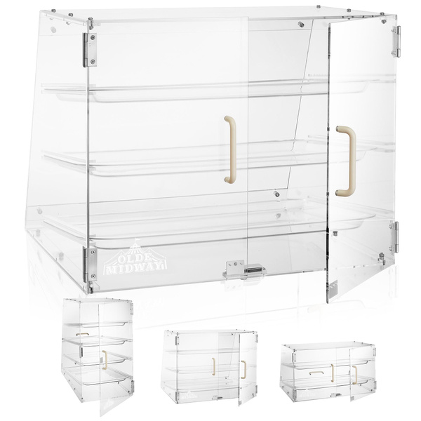 Commercial Acrylic Bakery Display Cases for Pastry, Donuts, Desserts | Wish