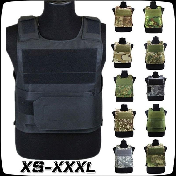 New Men's Outdoor Vest CS Military Tactical Vest Lightweight Protective ...