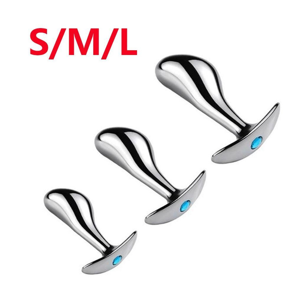3 Sizes Metal Wearable Plug Prostate Massager Toys for Men | Wish