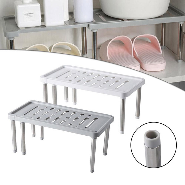 New Retractable Shelf Expandable Stackable Kitchen Cabinet Countertop ...