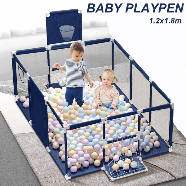 Safety Baby Playpen for Children Indoor Cute Toddler Barrier Fence Kids ...