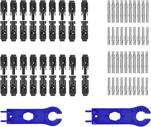 Solar Connector with Spanners IP67 Waterproof Solar Panel Cable ...