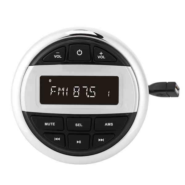 Waterproof MP3 Player Digital Stereo FM AM Radio USB Charging for ...
