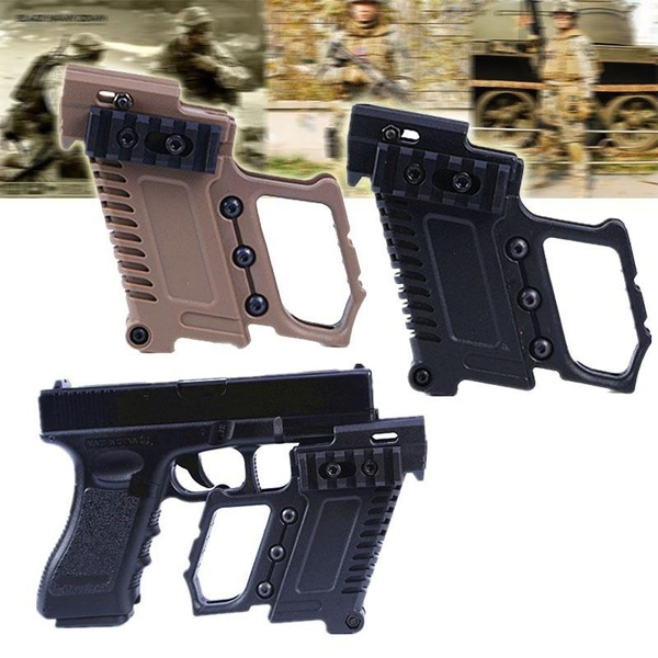 New Nylon Fiber Magazine Tactical Pistol Stock Adapter Glock Edition ...