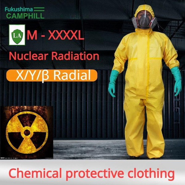 Lightweight Chemical Protective Clothing, Gas Mask, Full Face ...