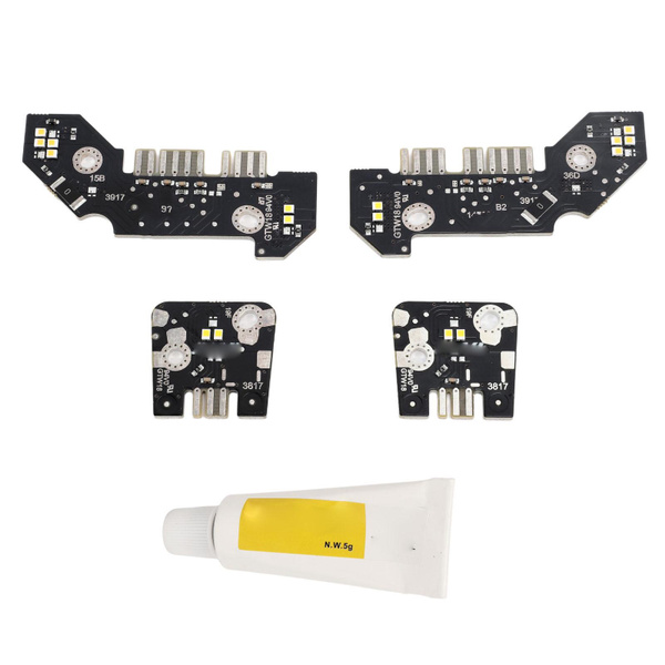 DRL LED Board Set, CSL Yellow DRL LED Modules Board Set Replacement For ...