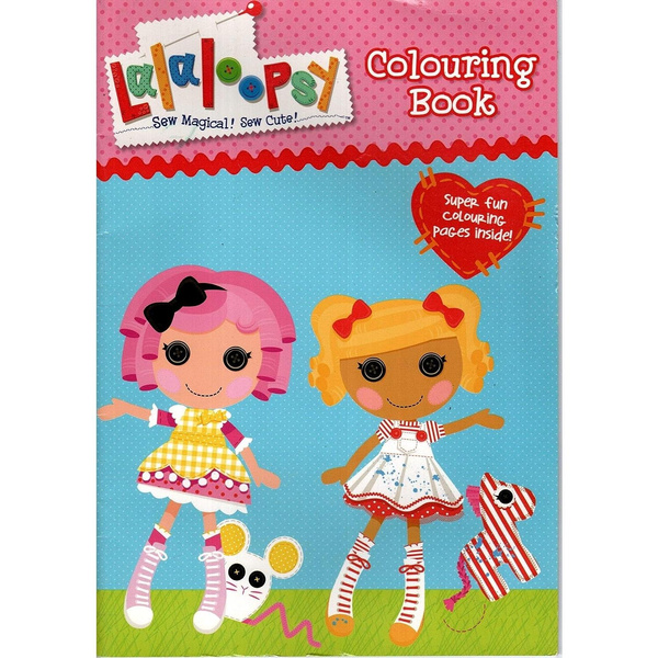 Lalaloopsy Characters Colouring Book | Wish