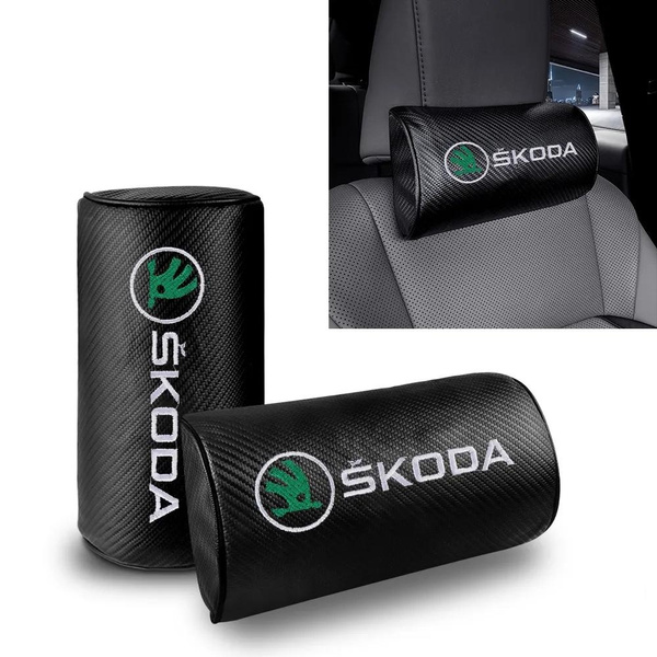 for Skoda Octavia 3 2 Fabia Kodiaq Superb Yeti Car Headrest Neck Pillow ...