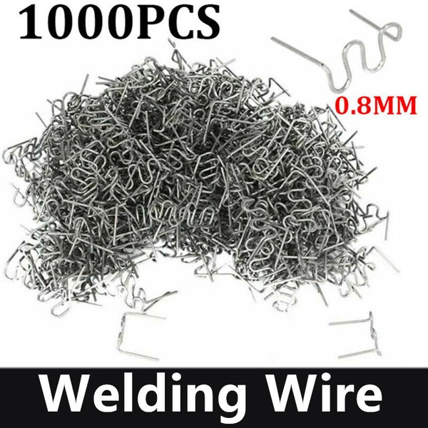 1000pcs Hot Staples for Plastic Welder Repair Melt Hot Welder Welding ...