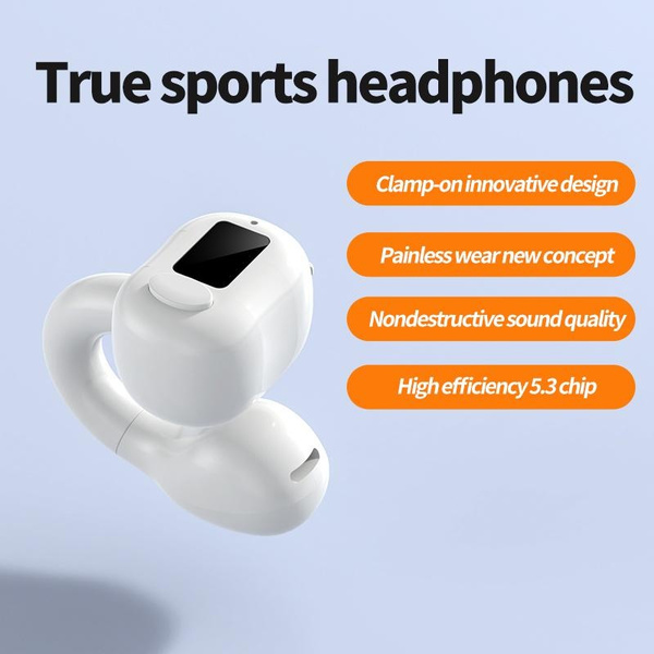 Wireless Bluetooth Earphone Mini Invisible In-Ear Sports Earbuds with ...