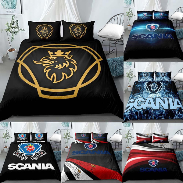 Scania Truck Duvet Cover Fashion Bedding Sets Single Double Twin Full ...