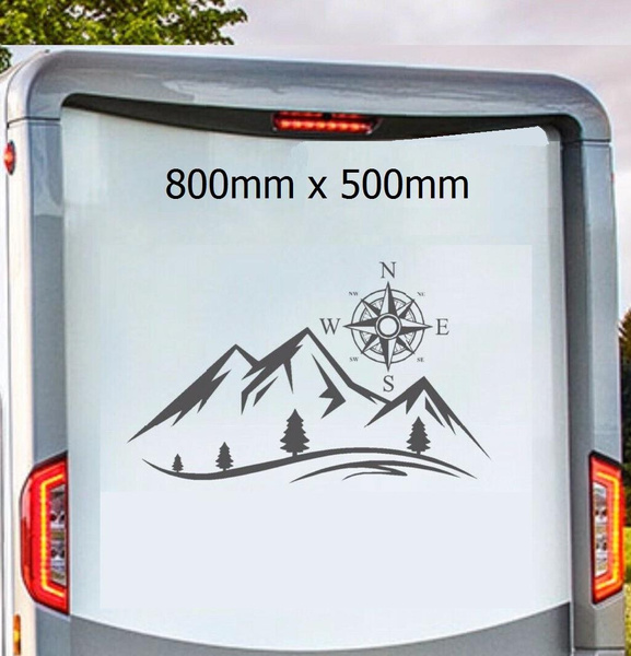 CAMPER VAN GRAPHICS MOTORHOME STICKERS GRAPHICS DECALS CARAVAN DECALS ...