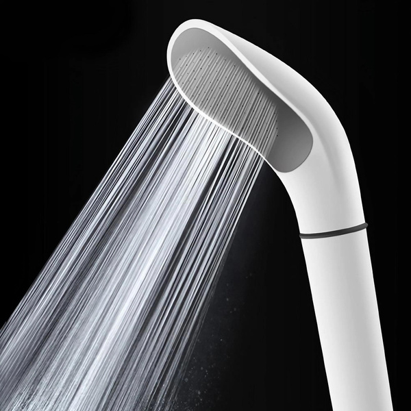 1PC High Quality Pressure Rain Shower Head White Shower Head Water ...