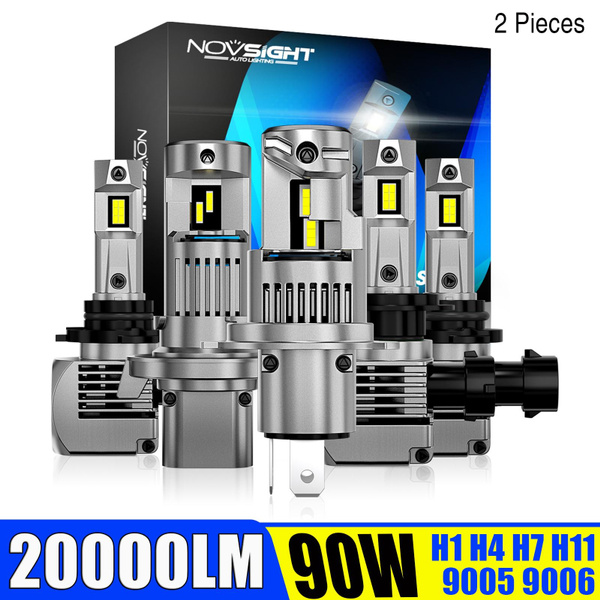NOVSIGHT Car H7 h7 Led Bulb Bright Light H1 H4 H11 9005 HB3 9006 HB4 ...