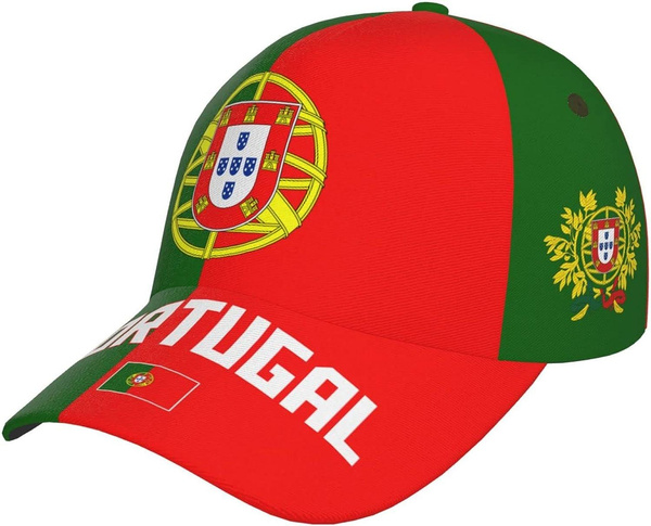 Portugal Flag Cool Portuguese Baseball Cap 3d Full Print Adult Unisex ...