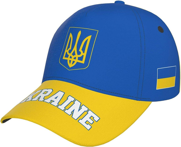 Ukraine Flag Ukrainians Baseball Cap Full Print Adult Men Hat ...