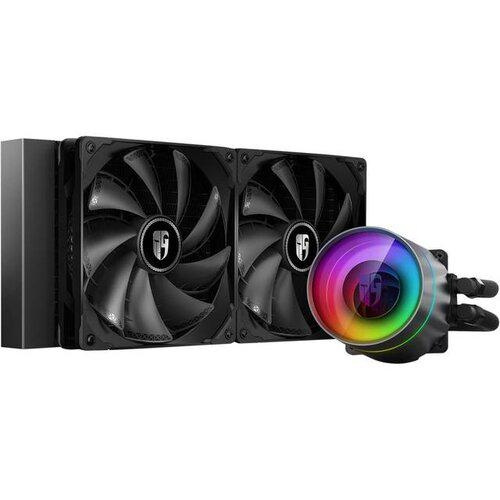 DeepCool CASTLE 280EX AIO Liquid CPU Cooler, Anti-Leak Technology, Two ... DeepCool CASTLE 280EX AIO Liquid CPU Cooler, Anti-Leak Technology, Two ...