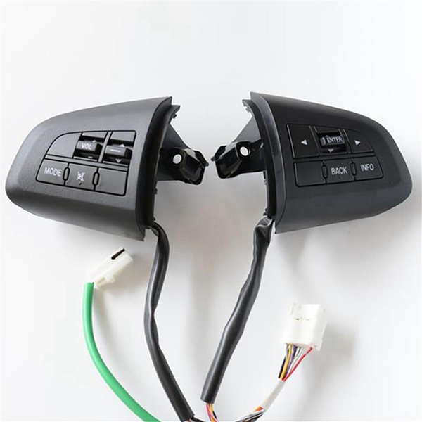 Steering Wheel Switch Control Buttons 2Pcs Multi-Function for Mazda 3 5 ...