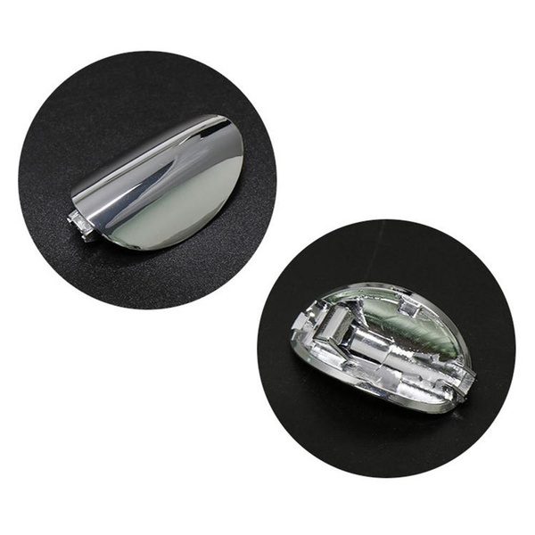 Exterior Door Handle Lock Key Hole Trim Cap Chrome For 13-19 Mini ...