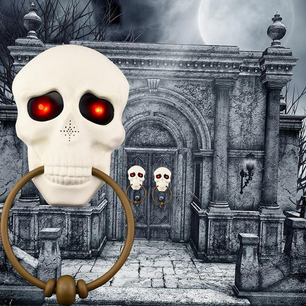 Halloween Horror Doorbell Ghost Festival Skeleton Trick Toy Haunted ...