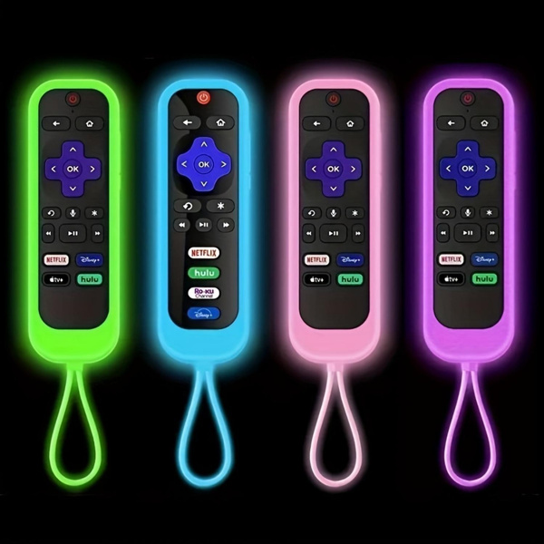 Glow In The Dark Universal Silicone Remote Control Cover Case For TCL ... Glow In The Dark Universal Silicone Remote Control Cover Case For TCL ...