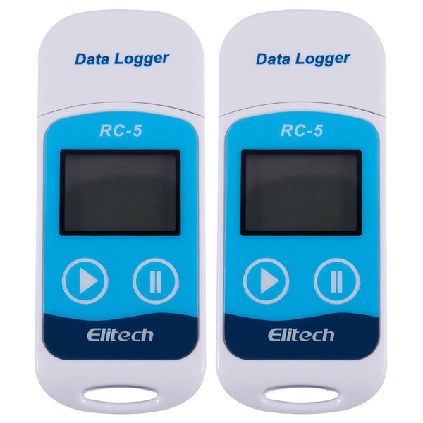 2X ELITECH 32000 Point USB Temperature Data Logger Recorder Internal ...