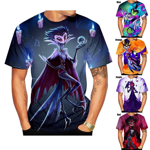 New Hot Selling Anime/Cartoon Helluva Boss Fashion T-Shirt 3D Printing ...