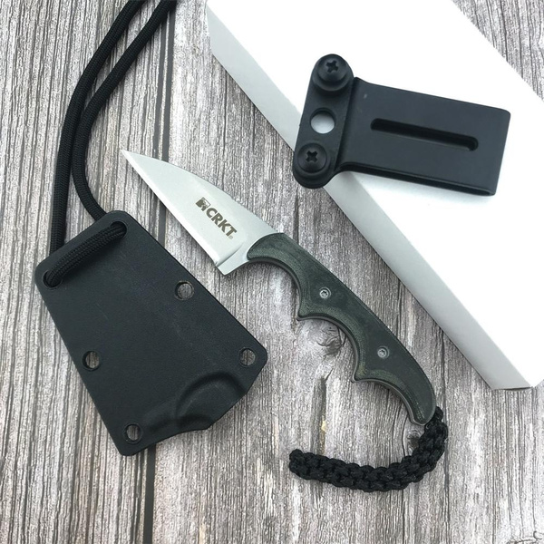 Columbia River CRKT 2385 Folts Minimalist Mini Fixed Blade Neck Knife ...